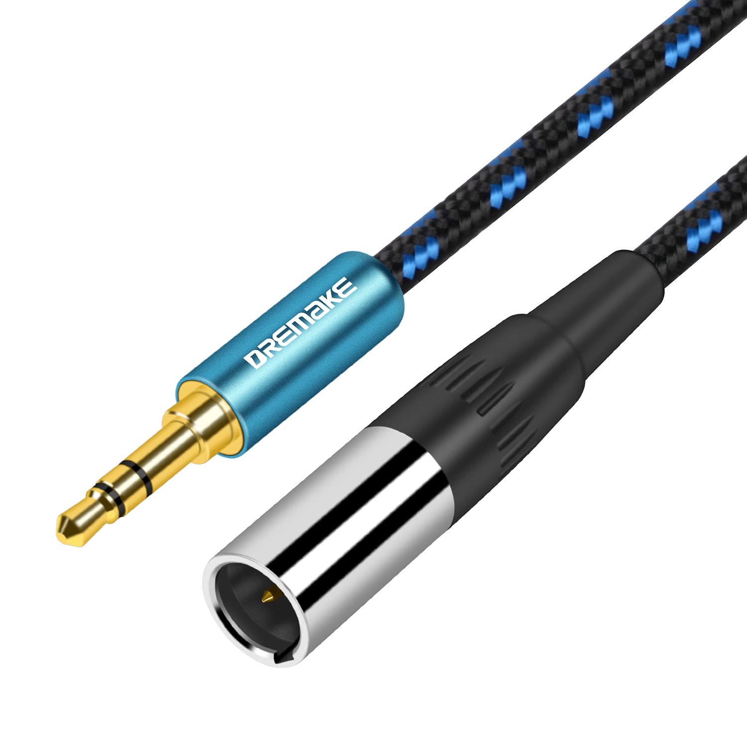 Buy DREMAKE 3 Pin Mini XLR To Jack 3 5mm Plug Stereo Audio Balanced buy-dremake-3-pin-mini-xlr-to-jack-3-5mm-plug-stereo-audio-balanced