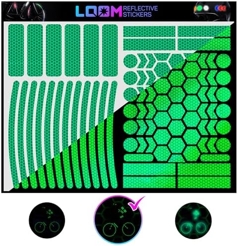 Amazon.com - Bright Knight Reflective Tape Hexagon Hard Hat Reflective ...