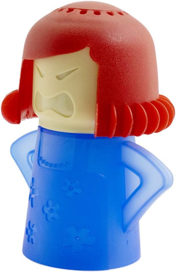 Amazon.com: AINING Just Add Vinegar and Water (Blue).Microwave Cleaner ...