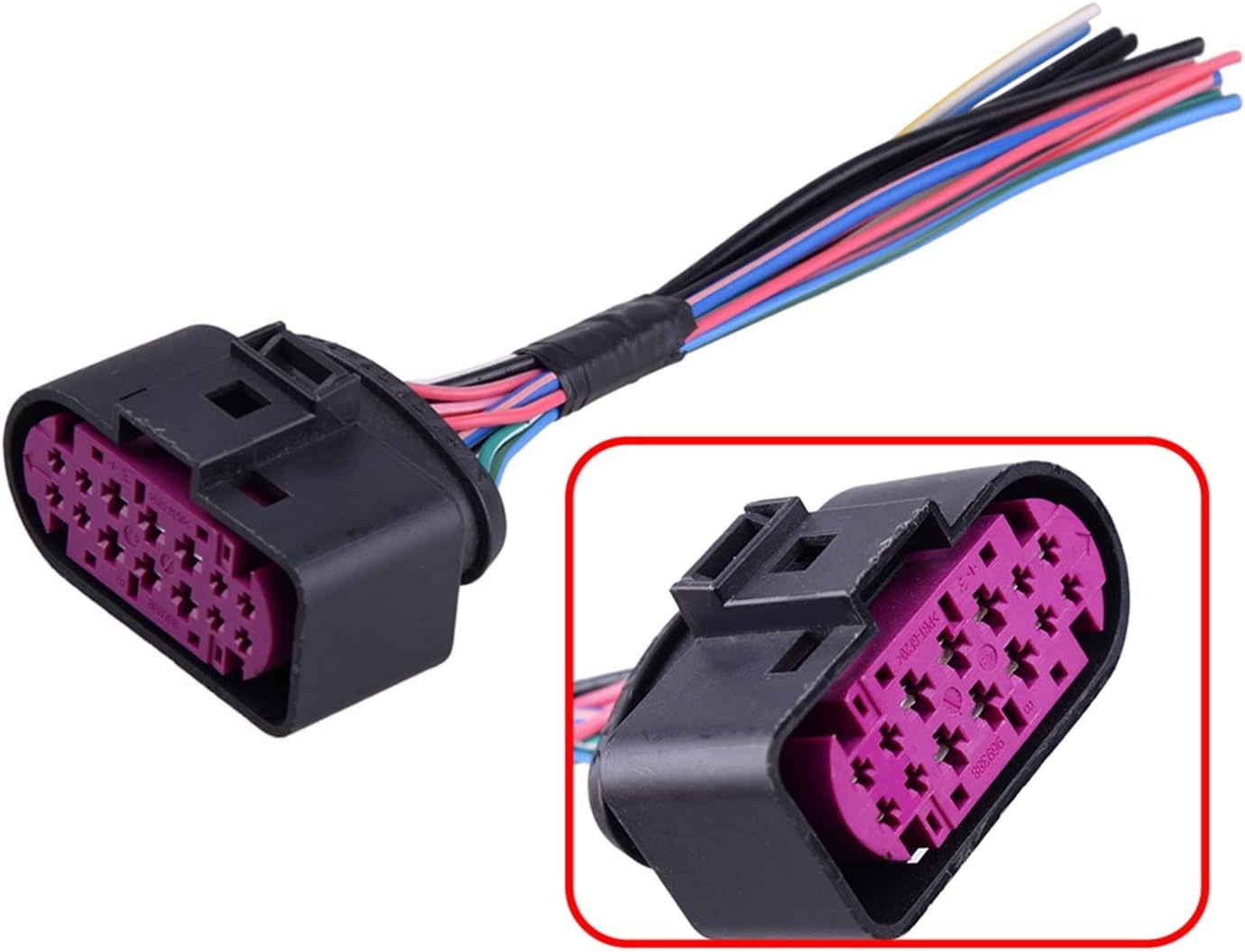 Amazon.com: Tongkat Ruiting Store 14 Pins Black Plastic Xenon HID ...
