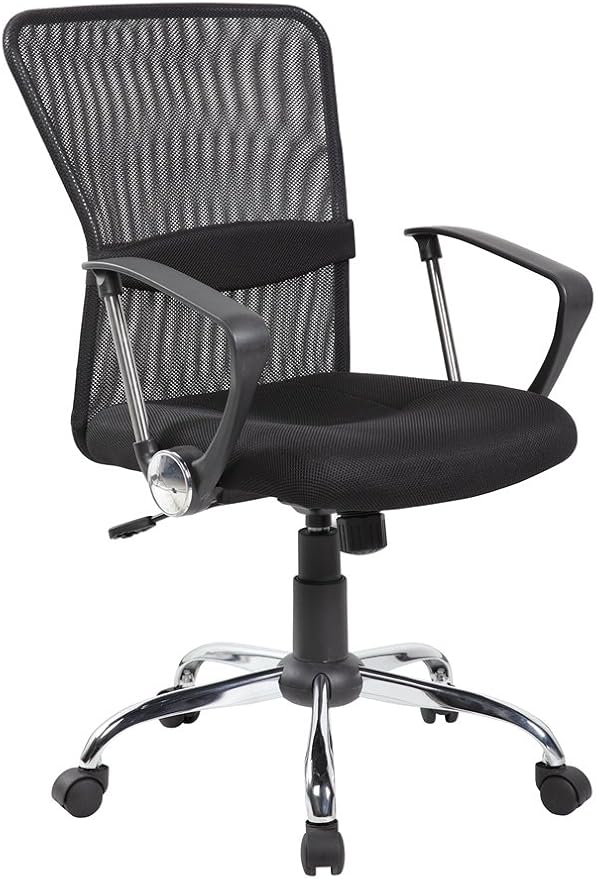Amazon.com: IFCO DECO AOC-8002-BK Modern Ergonomic Mesh Mid Back ...