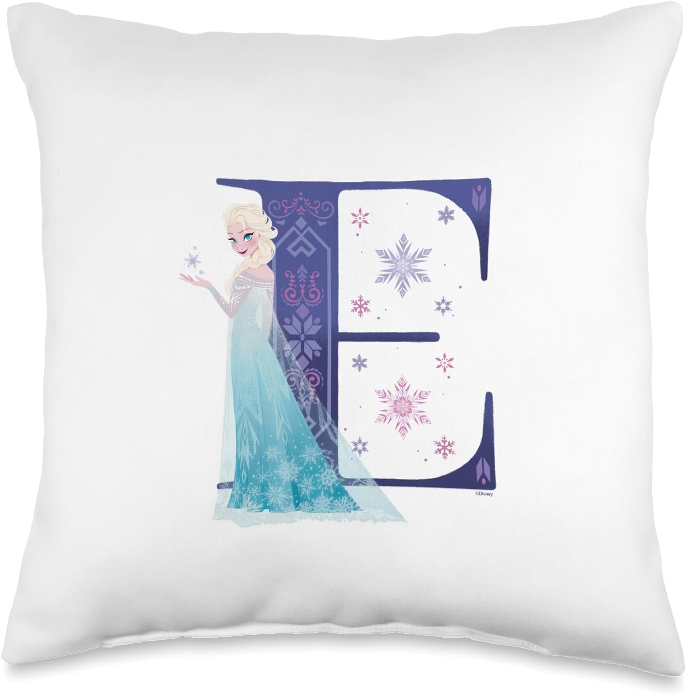 Amazon.com: Disney Princess Alphabet Monogram Frozen Letter E for Elsa ...