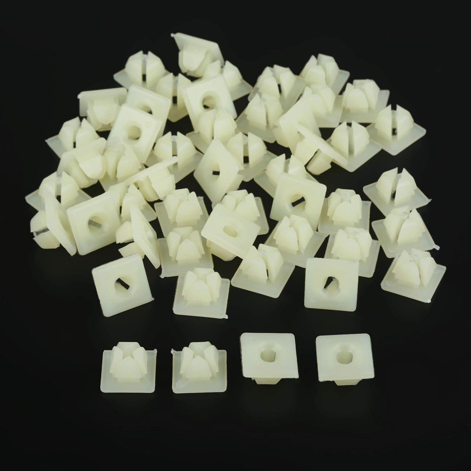 Amazon.com: 50PCS Nylon Trim Nut, License Plate Screw Insert, Grommet ...