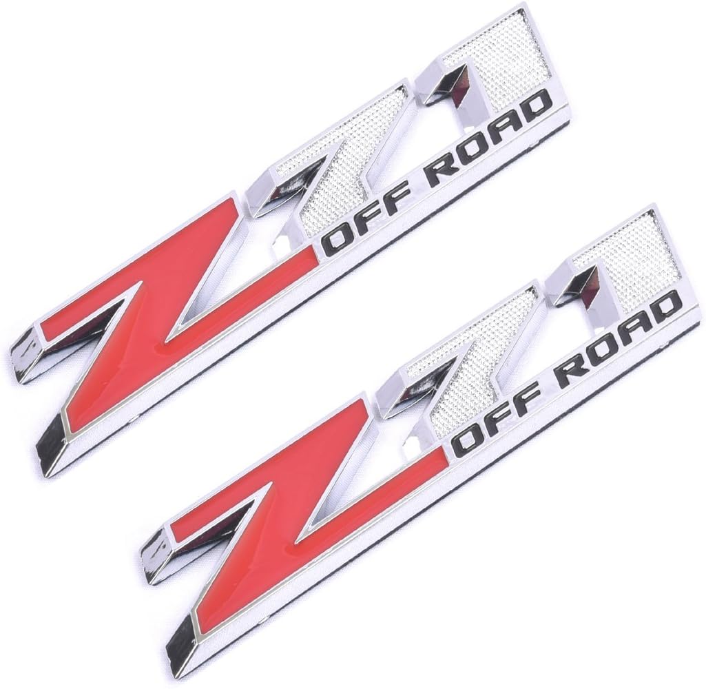 Amazon.com: Aimoll 1x Z71 Off Emblems with Strong Tape Decal Emblems ...