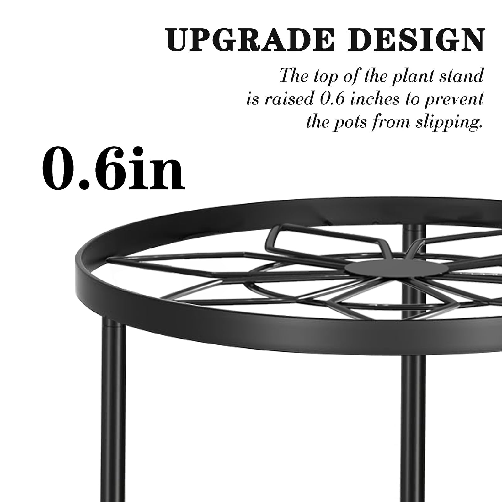 Snapklik.com : Autopromake 5 Pack Metal Plant Stands For Multiple Plant ...