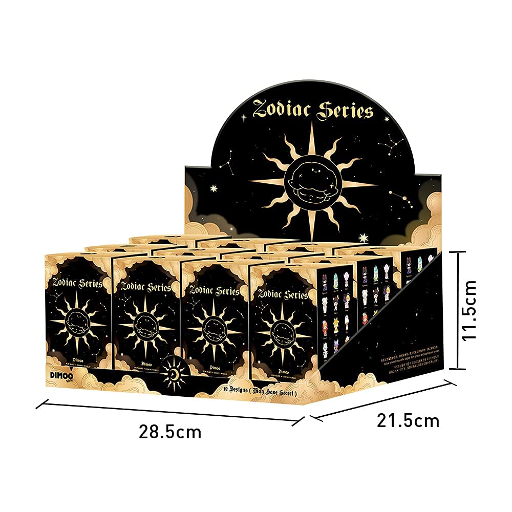 Buy POP MART Dimoo Zodiac Series-12PC Blind Box Toy Box Bulk Popular ...