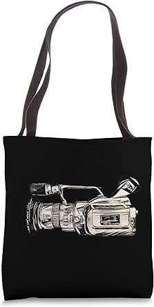 Amazon.com: VX1000 Iconic Skateboard Video Camera Tote Bag : Clothing ...
