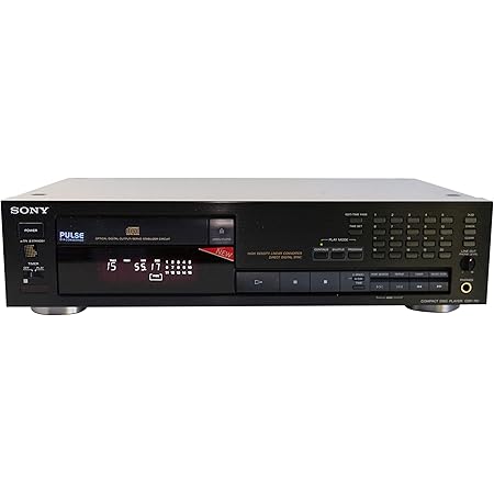 Sony CDP-791 - Reproductor de CD, color negro : Amazon.es: Electrónica