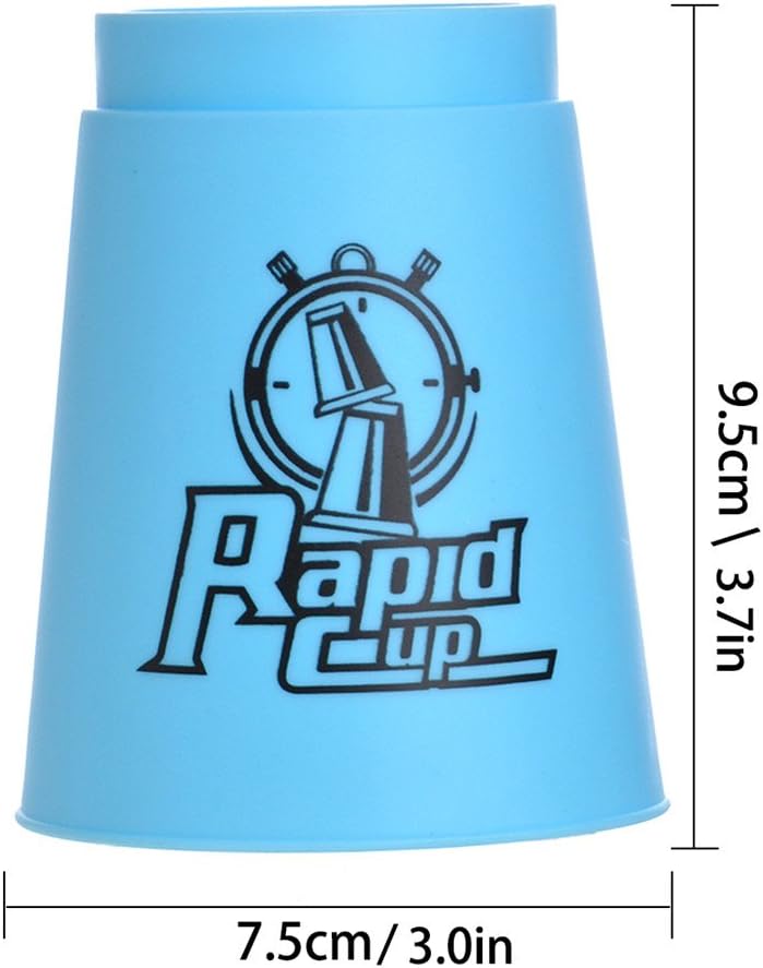 DEWEL Upgrade Quick Stacks Cups 12 Pack Sports Stacking Cups Speed ...