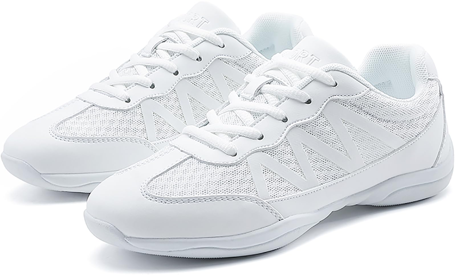 Snapklik.com : BAXINIER Girls Cheerleading Shoes Women White Cheer ...