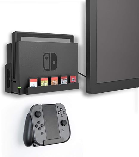 Amazon.com: Monzlteck Wall Mount for Switch+Controller Mount,Compatible ...