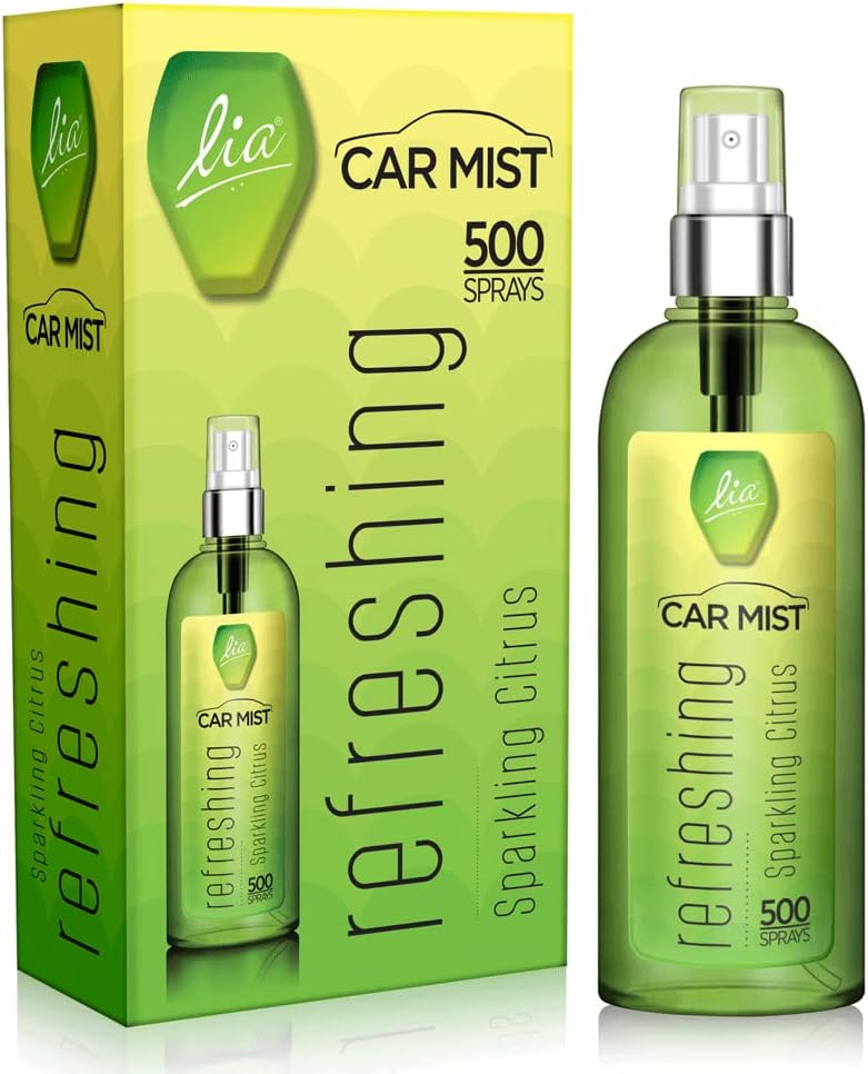 Lia Car Mist Car Perfume/Sparkling Citrus Refreshing Fragrance 100 ml ...