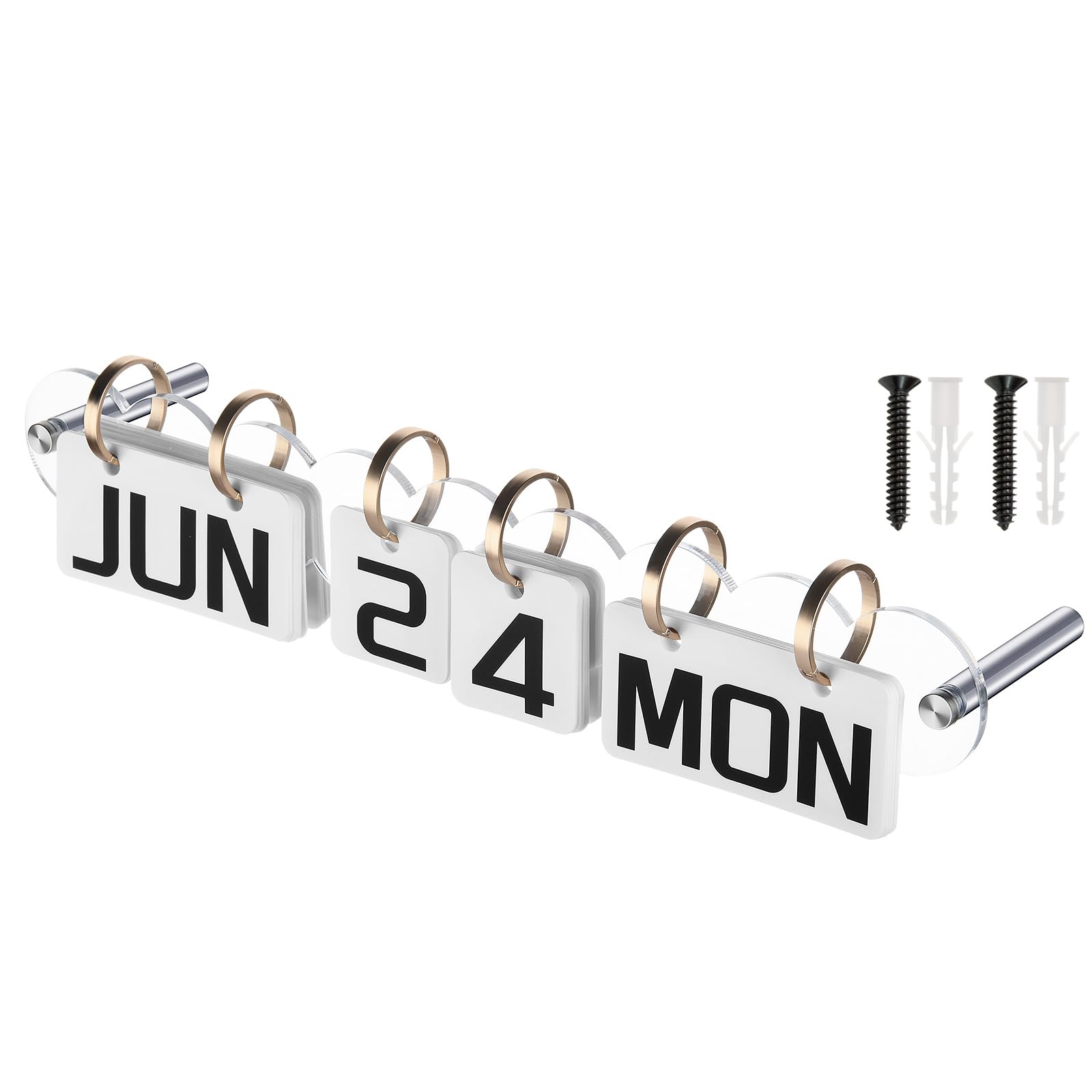 Snapklik.com : Wall Mount Acrylic Calendar, Perpetual 2026 Daily ...