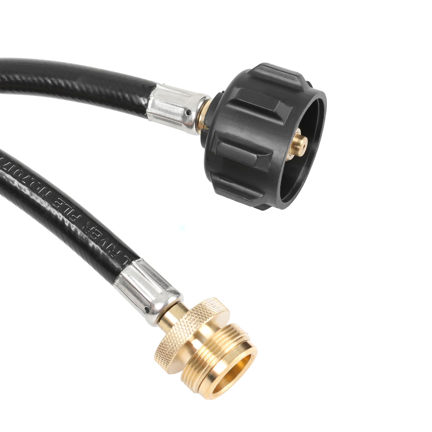 Snapklik.com : ATKKE 1lb To 20lb Propane Tank Adapter Hose, 6 Feet 1 Lb ...