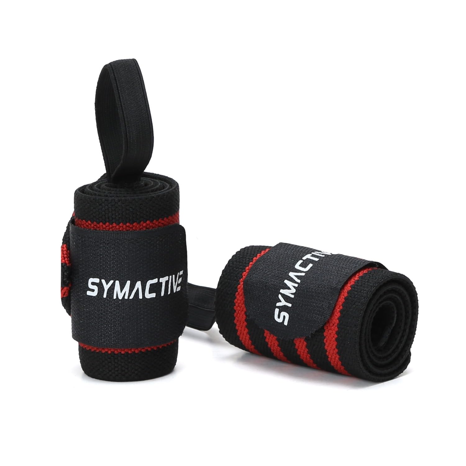Buy Amazon Brand - Symactive Weight Lifting Hand Grip & Wrist Supporter ...