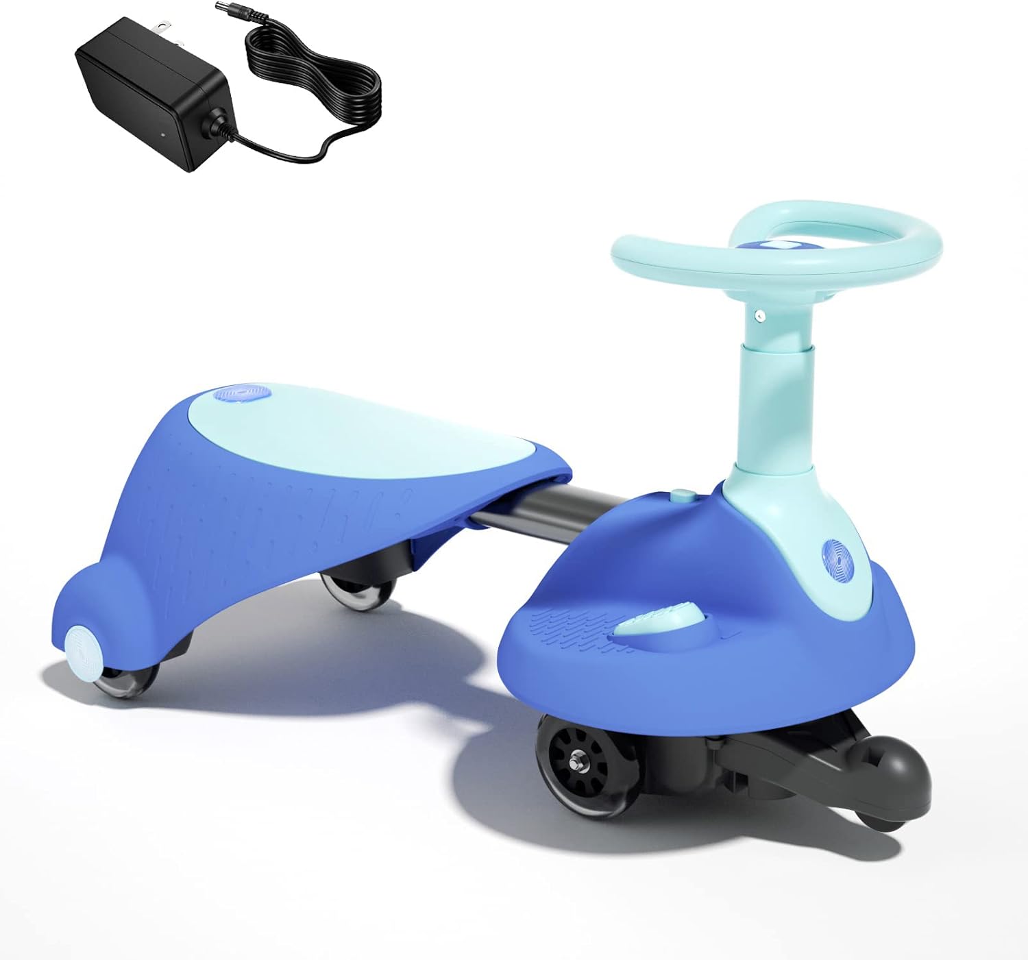 Buy XJD 2 in 1 Electric Wiggle Car Ride On Toy with Rechargeable ...