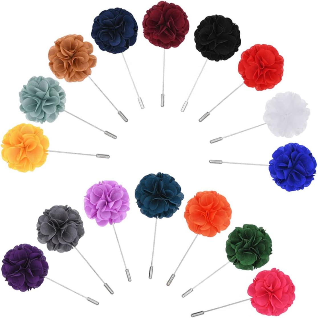 Amazon.com: SOIMISS 16pcs Pin Stick Pins Clothes Tuxedo Mens Assorted ...