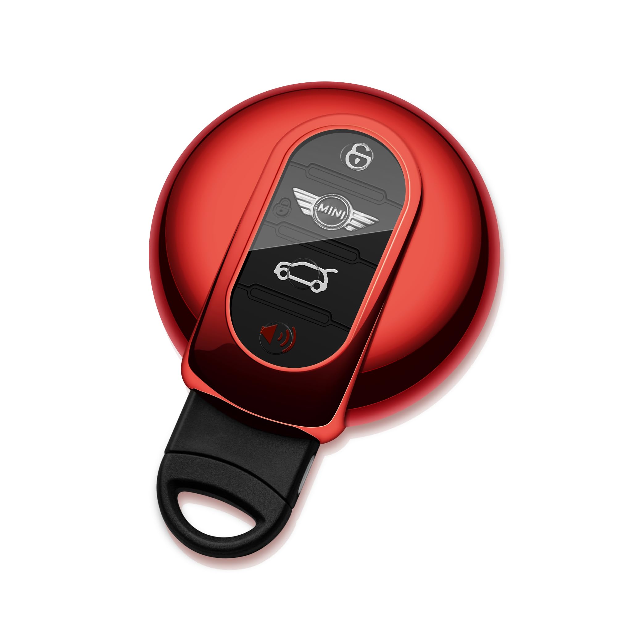 Amazon.com: Tengare Car Key Fob Cover Compatible with Mini Cooper Key ...