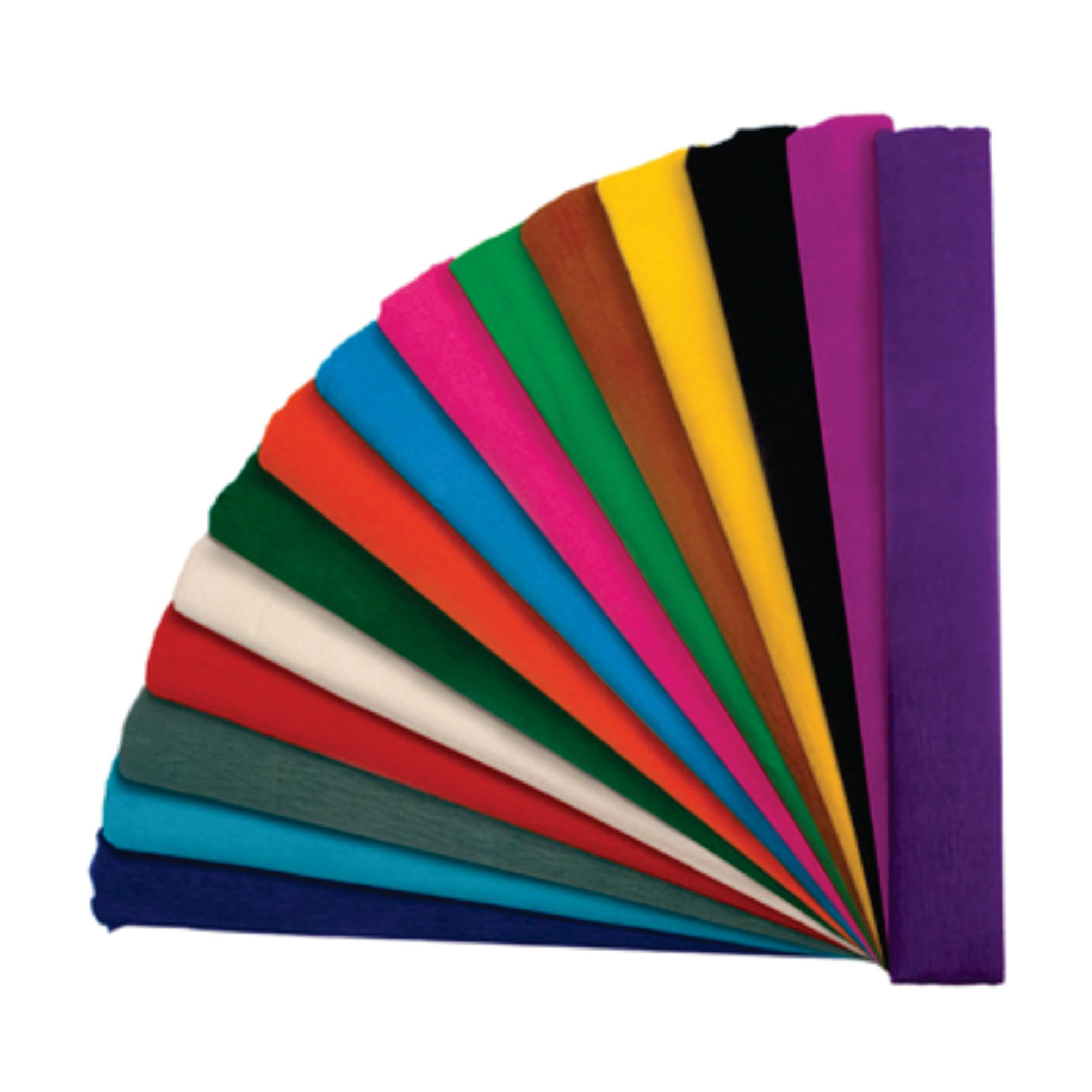 Genérico Papel Crepe Paquete con 10 Pliegos Colores Surtidos : Amazon ...