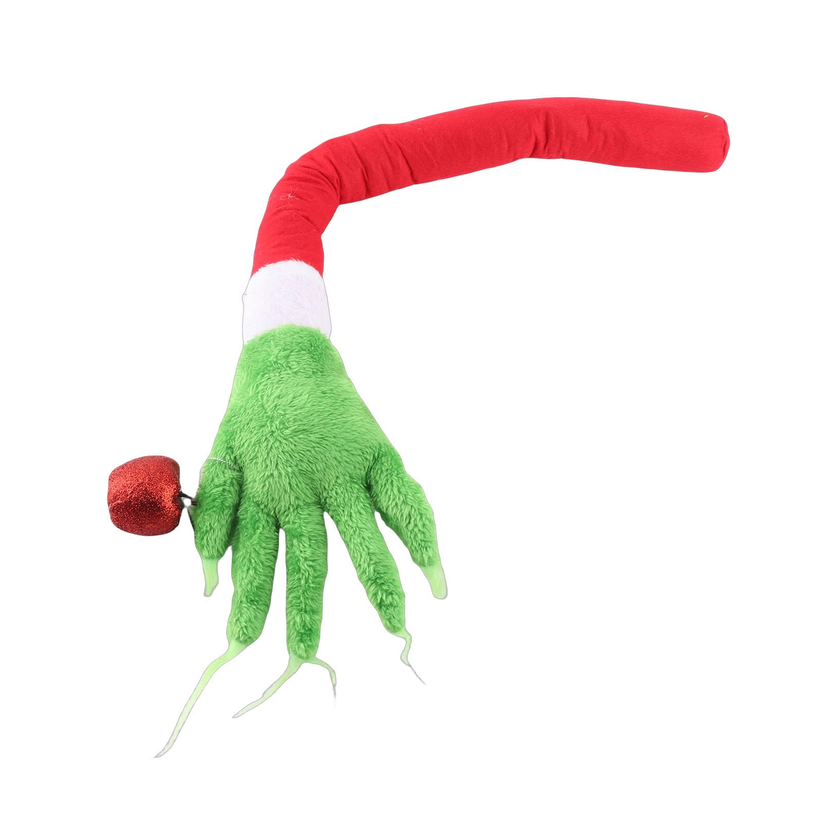 Grinch Toy Grinch Arms For Christmas Tree, Grinch Tree Topper, Furry ...