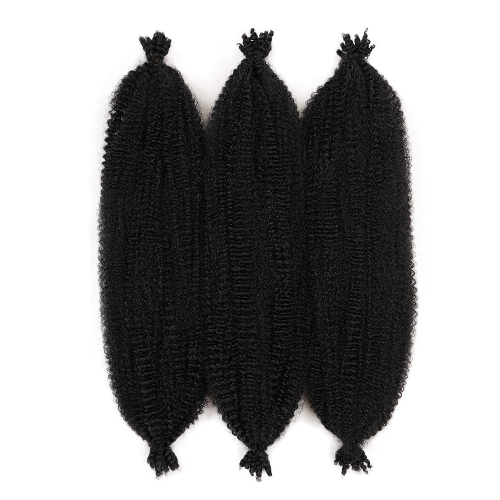Buy Springy Afro Twist Hair 24 Inch Marley Hair Pre-fluffed Spring ...
