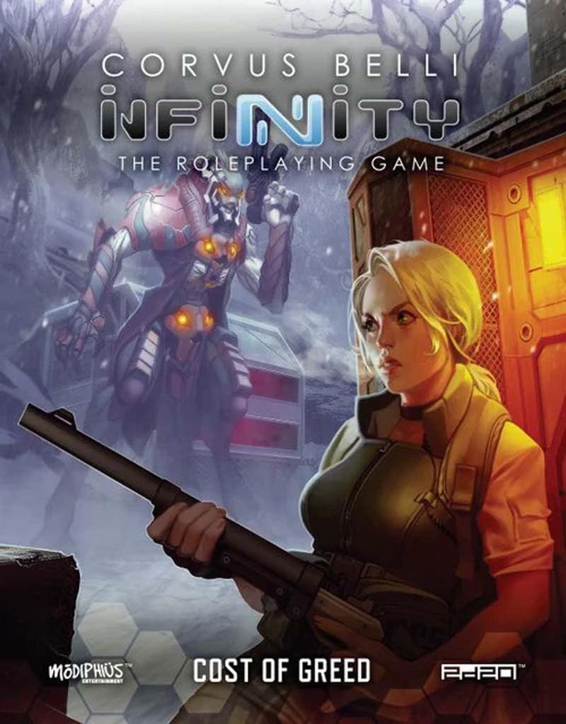Amazon.com: Modiphius Infinity - Cost of Greed (Infinity RPG Supp.) : Modiphius