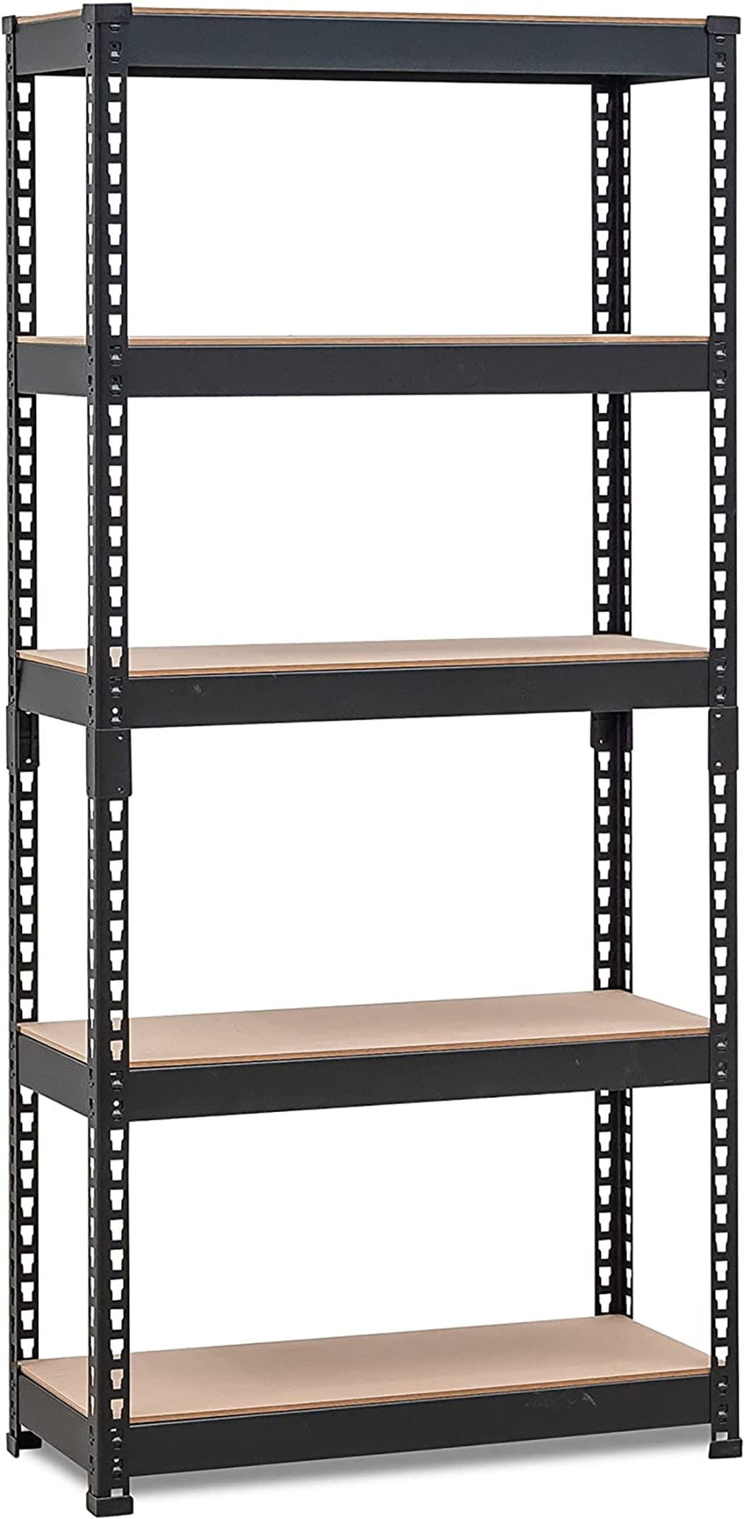 HOMEDANT 5-tier Metal Shelving Unit Adjustable Garage Storage Utility ...