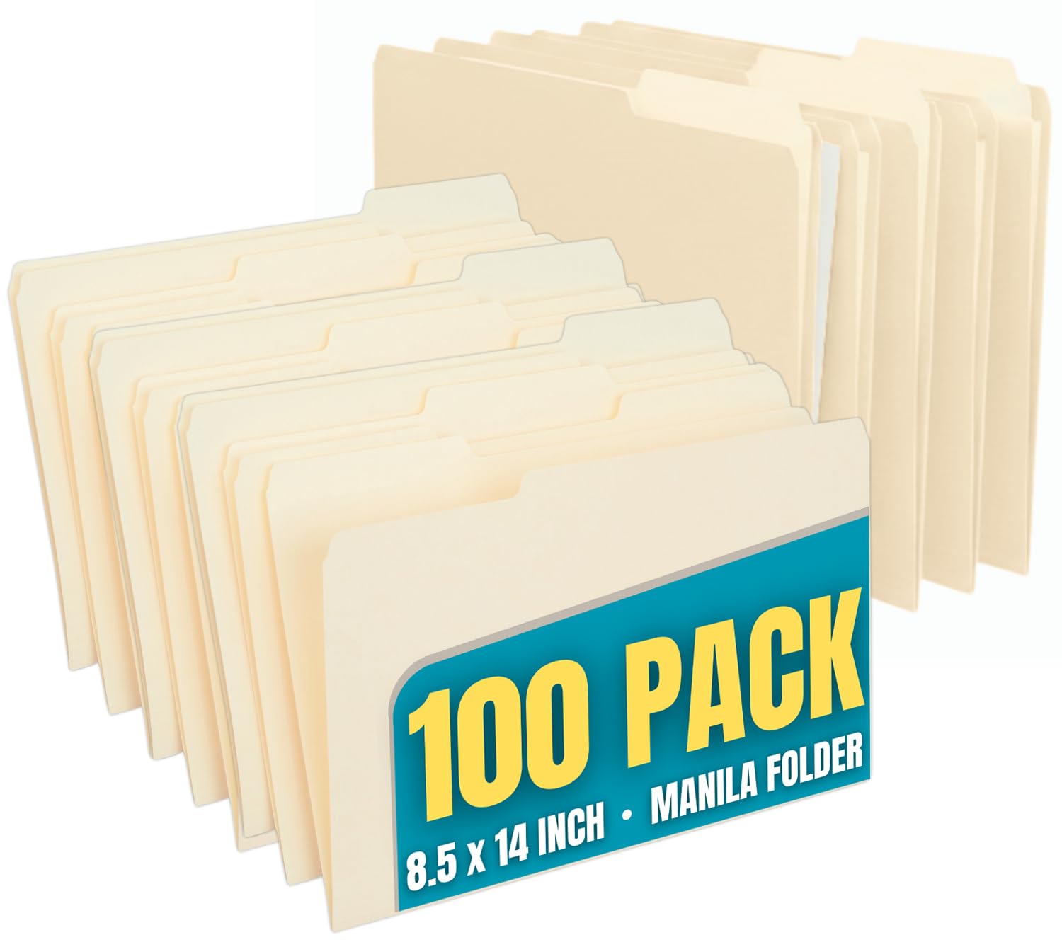 Snapklik.com : 1InTheOffice Manila File Folders Legal Size