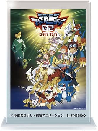 Amazon.co.jp: Digimon TV Anime Series Poster Acrylic Stand Digimon ...
