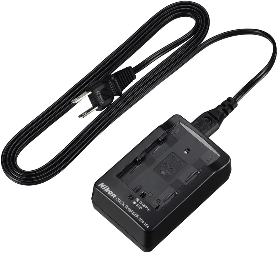 Amazon.com : Nikon MH-18a Quick Battery Charger for the EN-EL3e Battery ...