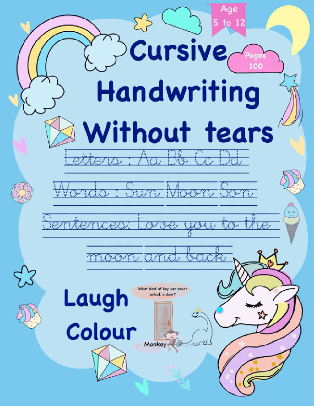 Buy Cursive handwriting without tears for age 5 to 12: Laugh, color ...