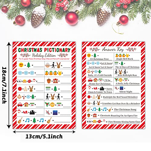 Snapklik.com : Chiazllta Christmas Party Games, Song Guessing Sing Me A ...