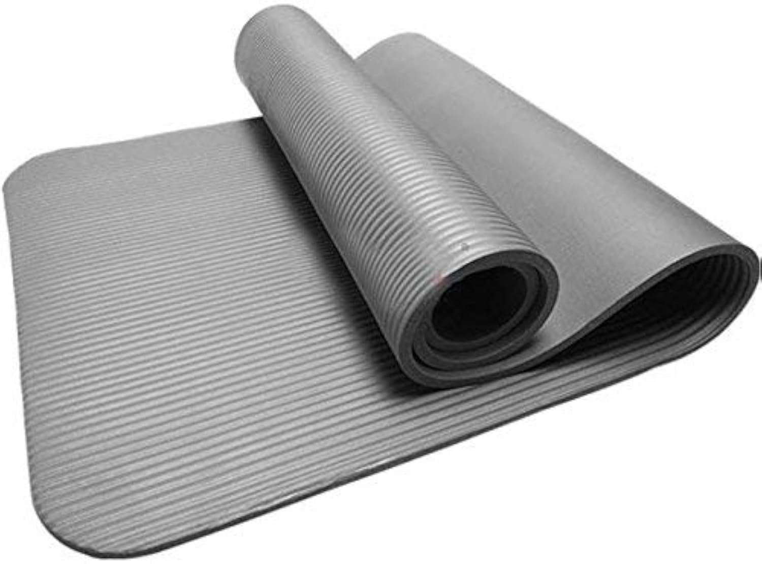 IRIS Fitness Nonslip Exercise Yoga Mat, NBR Multi-Purpose Mat for ...