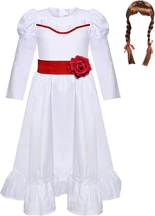Occipa - Disfraz de Annabelle de película de terror para adultos y ...