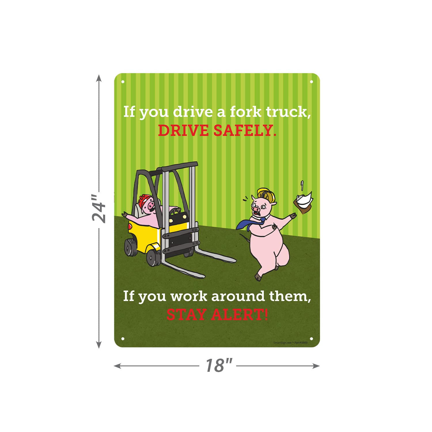 Pvc Fabric SmartSign "Steps To Machine Safety" Poster 18x24 Inch ...
