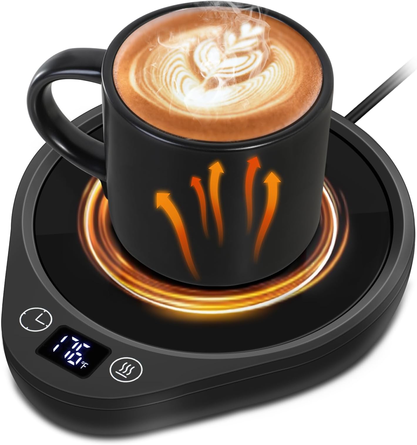 Amazon.com: PUSEE Coffee Mug Warmer, Electric Large Candle Warmer Plate ...