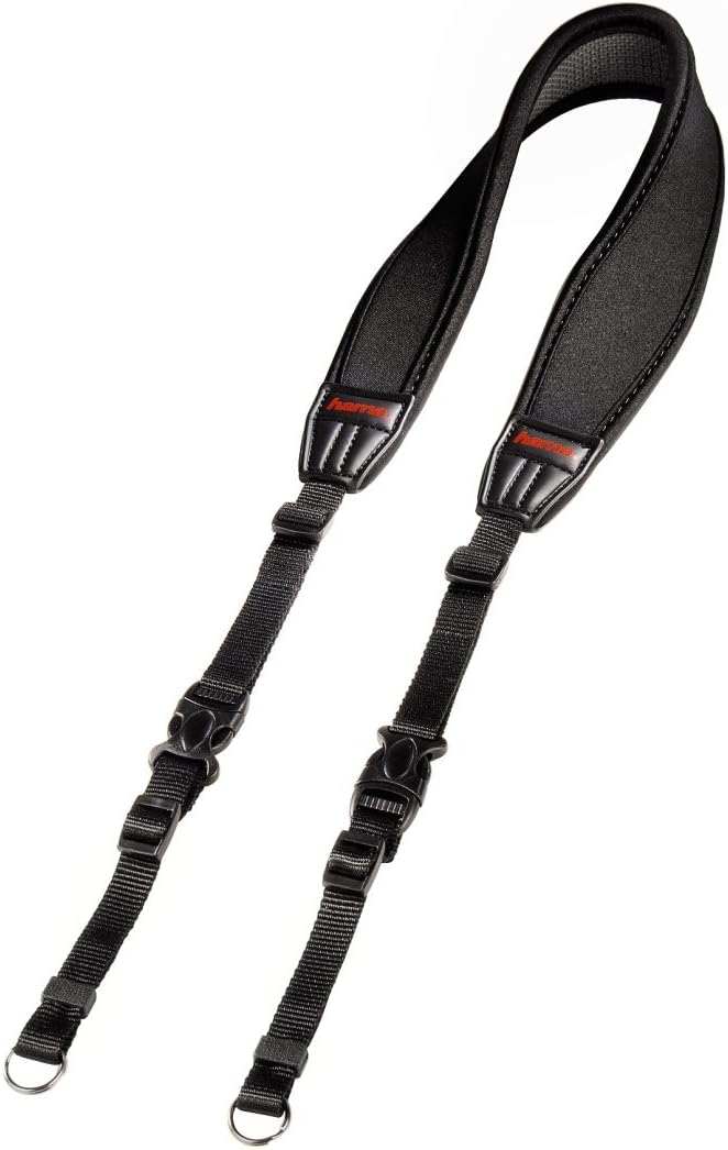 Hama 43 S Ergonomically Shaped Neoprene Camera Strap: Amazon.co.uk ...