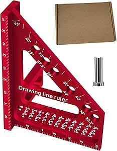 Amazon.com: 3D Woodworking Square Protractors 45/90 Degree ...