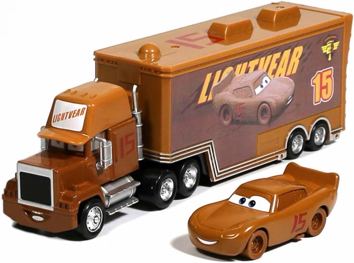 Buy Movie Car Toy 1:55 The King& Chick Hicks & Mack Truck Uncle Diecast ...
