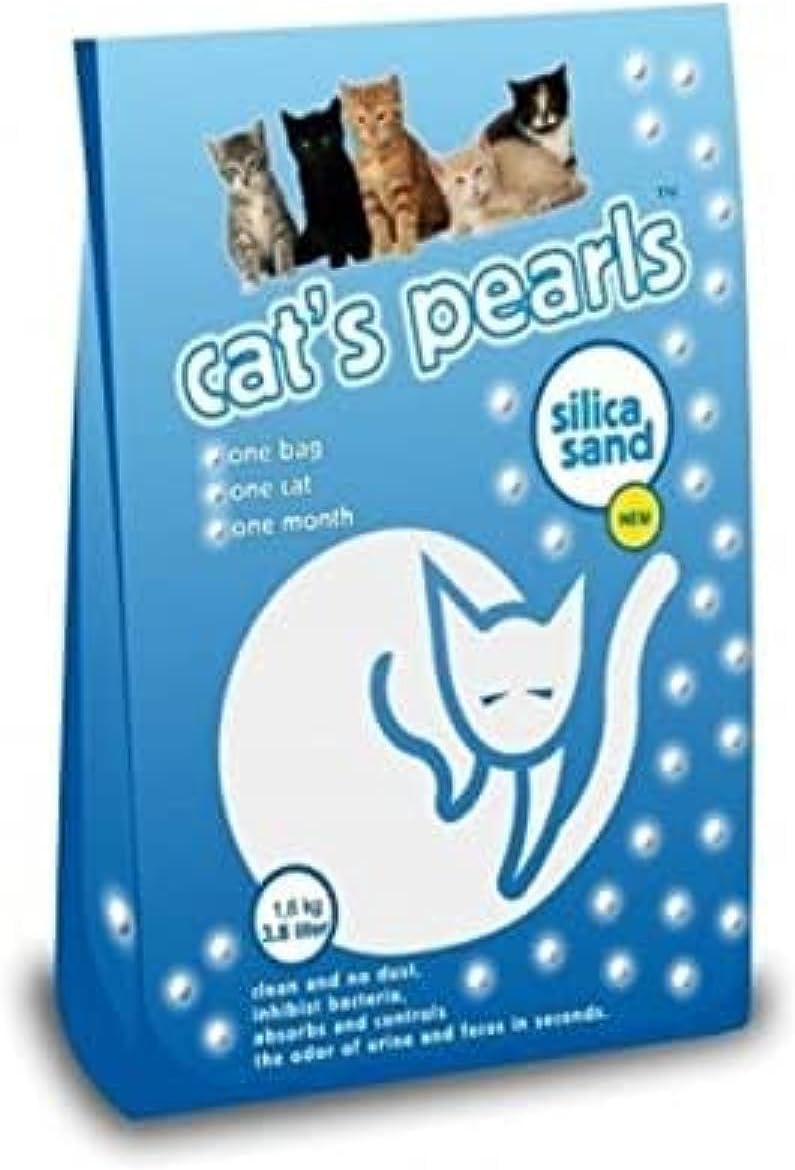 Nutra Pet Cat Litter Silica Gel 7.6 Liter Baby Powder Scent : Buy ...