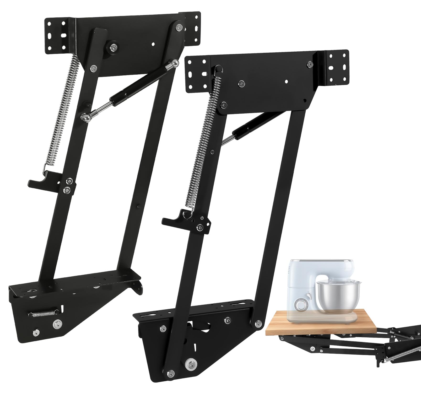 Amazon.com: Upgraded Mixer Lift for Cabinet, Appliance Lift with Soft ...