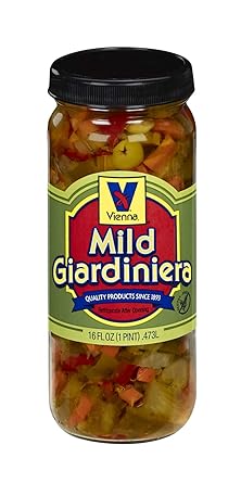 Amazon.com : Vienna Mild Giardiniera 16oz : Hot Sauces : Grocery ...