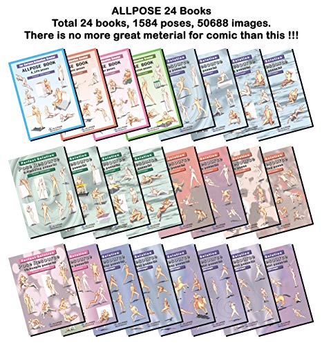 [Allpose Book] 10_Action poses(b) (for - Want It All