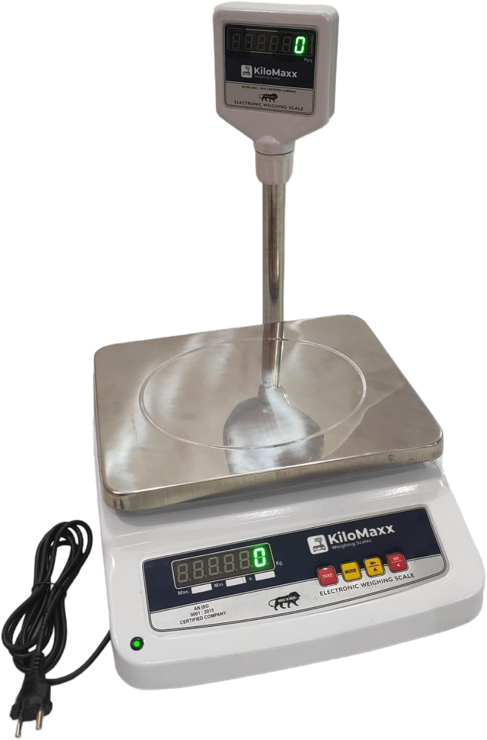 KiloMaxx KM-15, 50Kg Weight Machine/Weight Scale/Electric Computer Kata ...