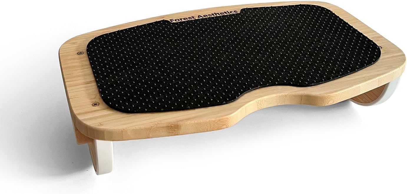 Amazon.com: Foot Rest Under Desk Nursing Foot Stool, Natural Solid Wood ...