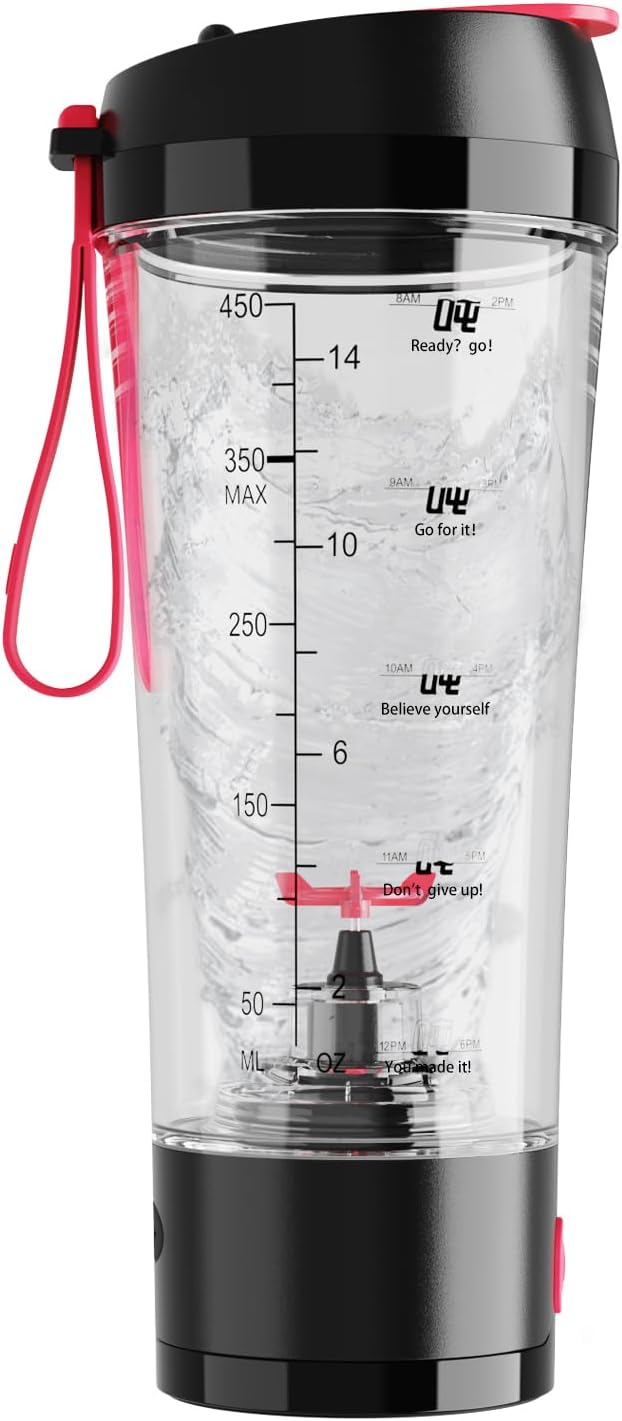 Amazon.com: MYSHAKER Electric Shaker Bottle, USB Rechargeable Protein ...