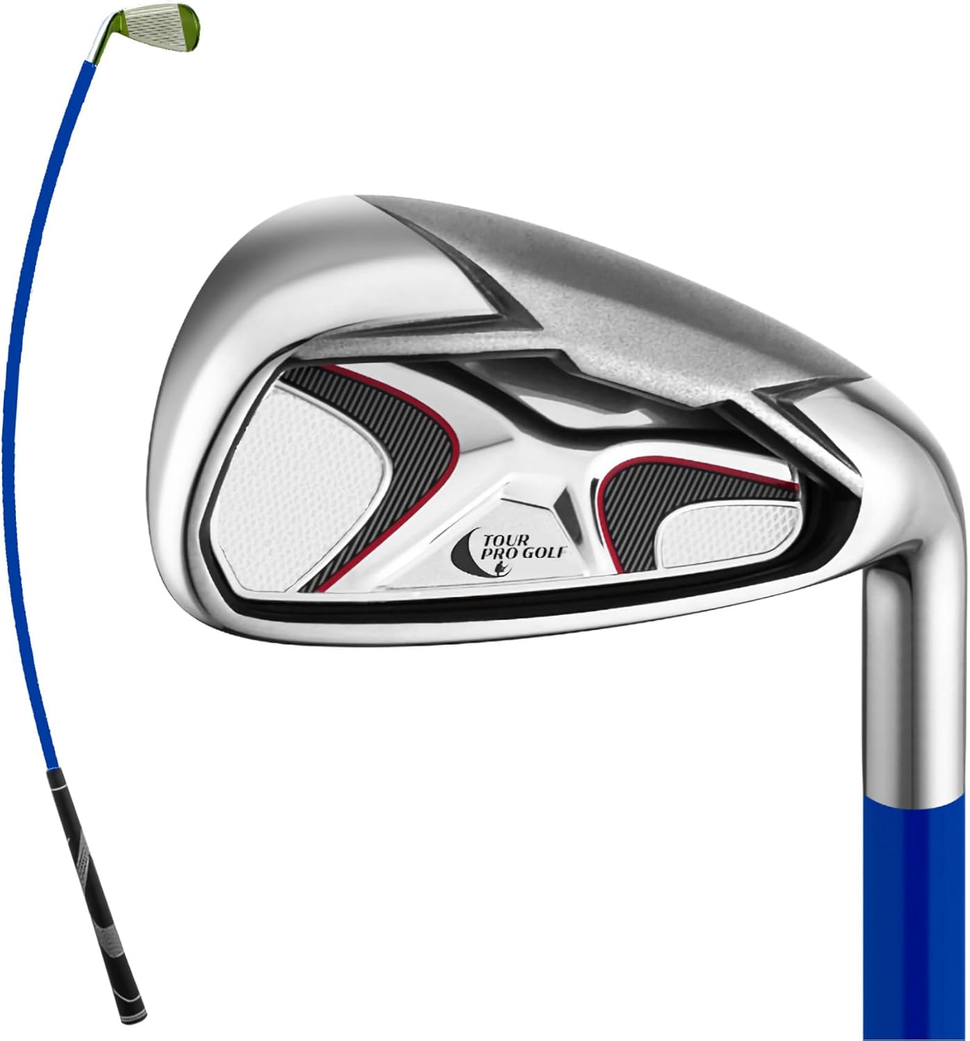 Tour Pro Golf Lag Swing 7 Iron Training Aid - Super Flexible Whip Shaft ...