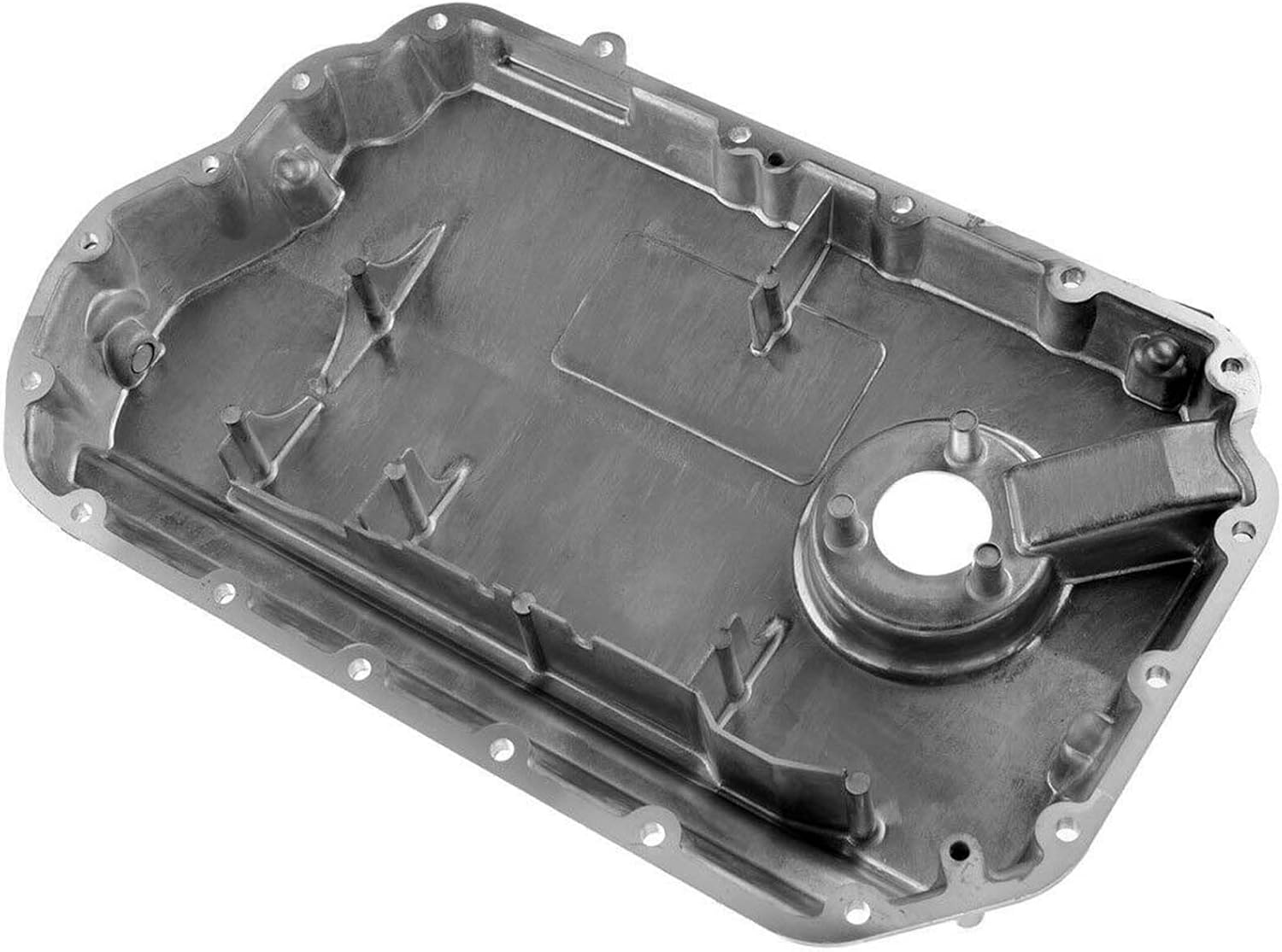 Amazon.com: Lower Engine Oil Pan and Drain Plug with Oil Level Sensor ...