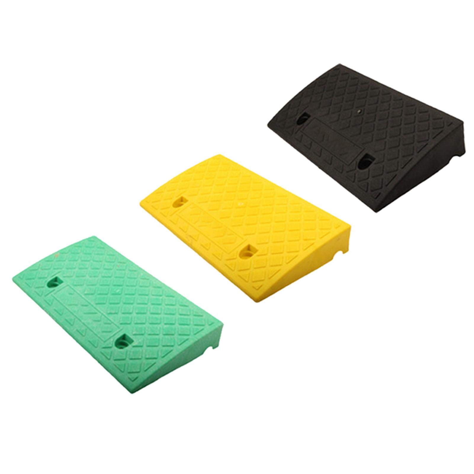 Magent Heavy Duty Plastic Kerb Ramp Portable Threshold Ramp 6 ...