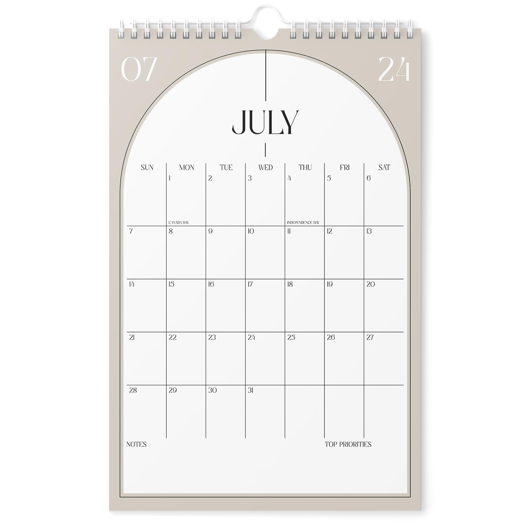 Snapklik.com : Karto Wall Calendar 2024-2025 - Vertical 11x17 Inch Runs ...